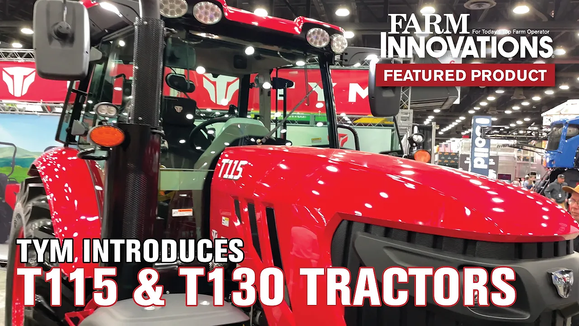 TYM Introduces T115 and T130 Tractors
