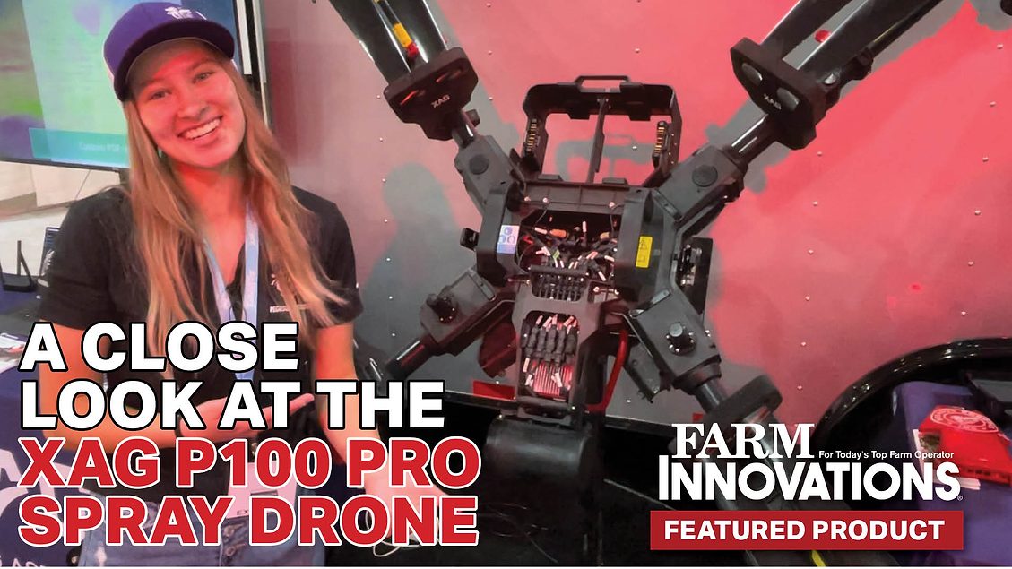 [Video] A Close Look at the XAG P100 Pro Spray Drone