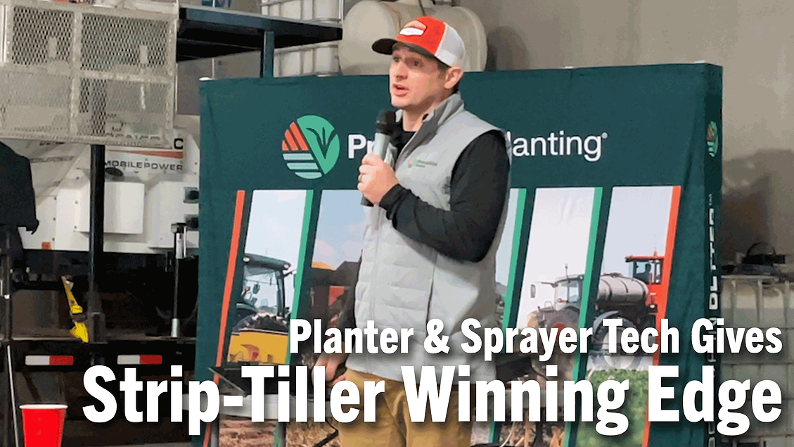[Video] Planter & Sprayer Tech Gives Strip-Tiller Winning Edge