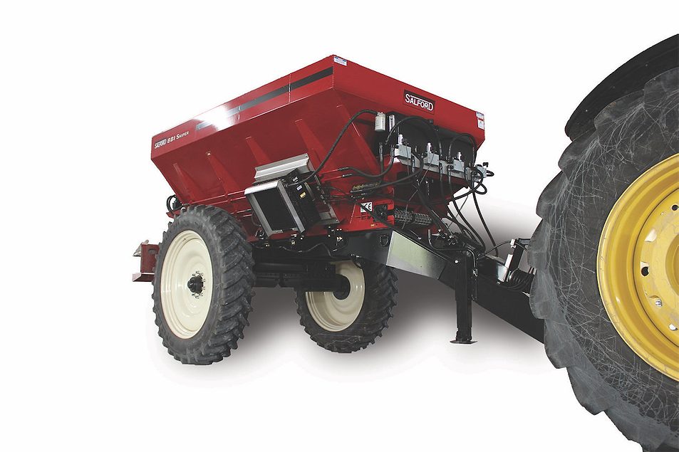 Salford Group Introduces Swath Control Technology for Spinner Spreaders