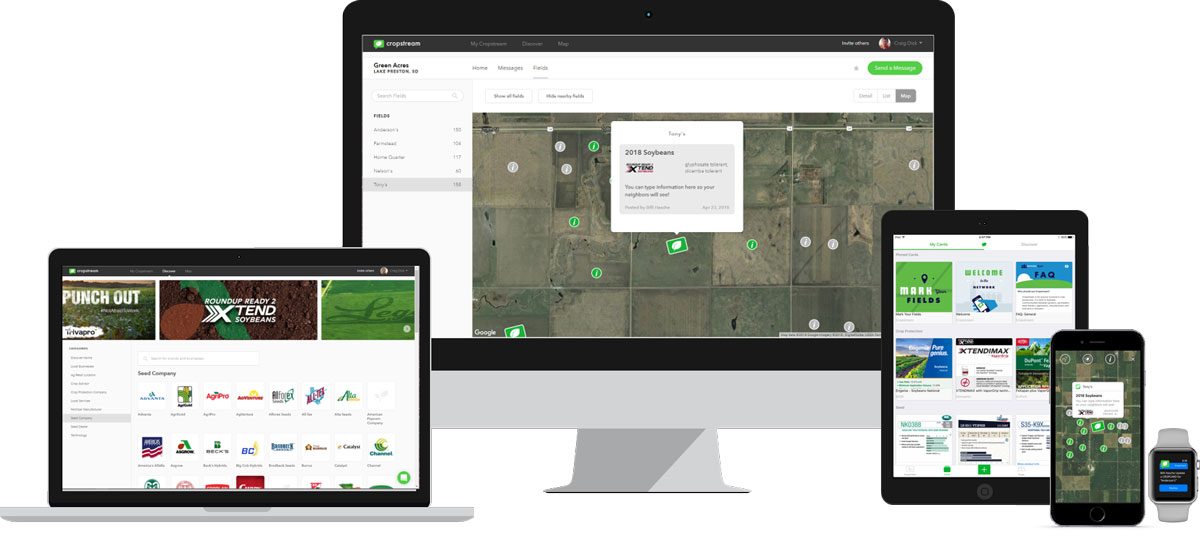 Cropstream Offers Communication App to See Nearby Crop Technology Traits