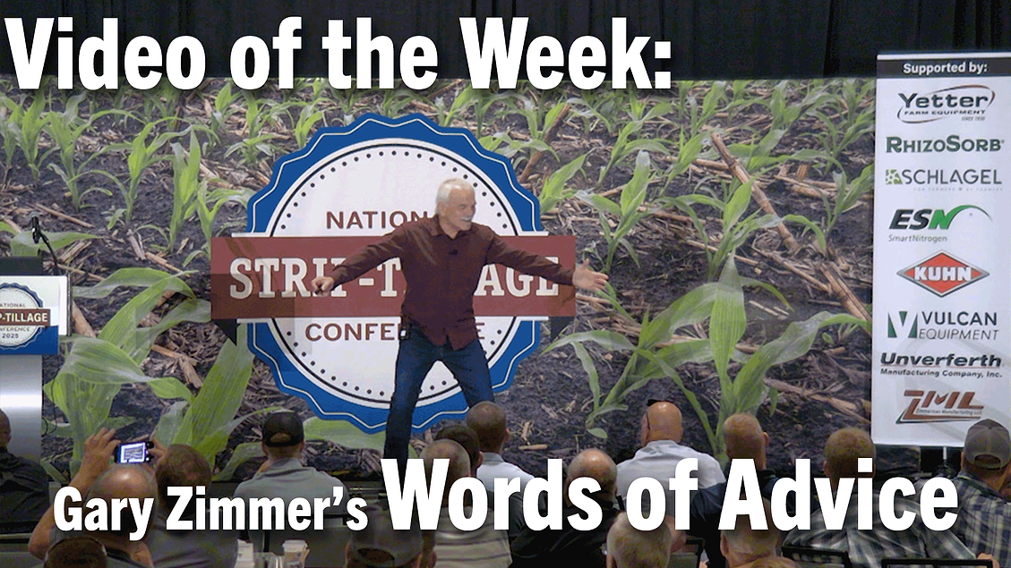 Video of the Week: Gary Zimmer’s Words of Advice