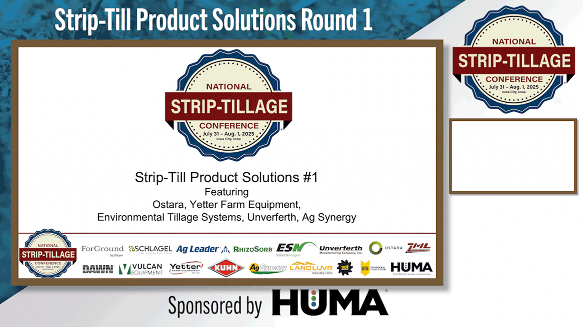 [Video] Strip-Till Product Solutions Round 1