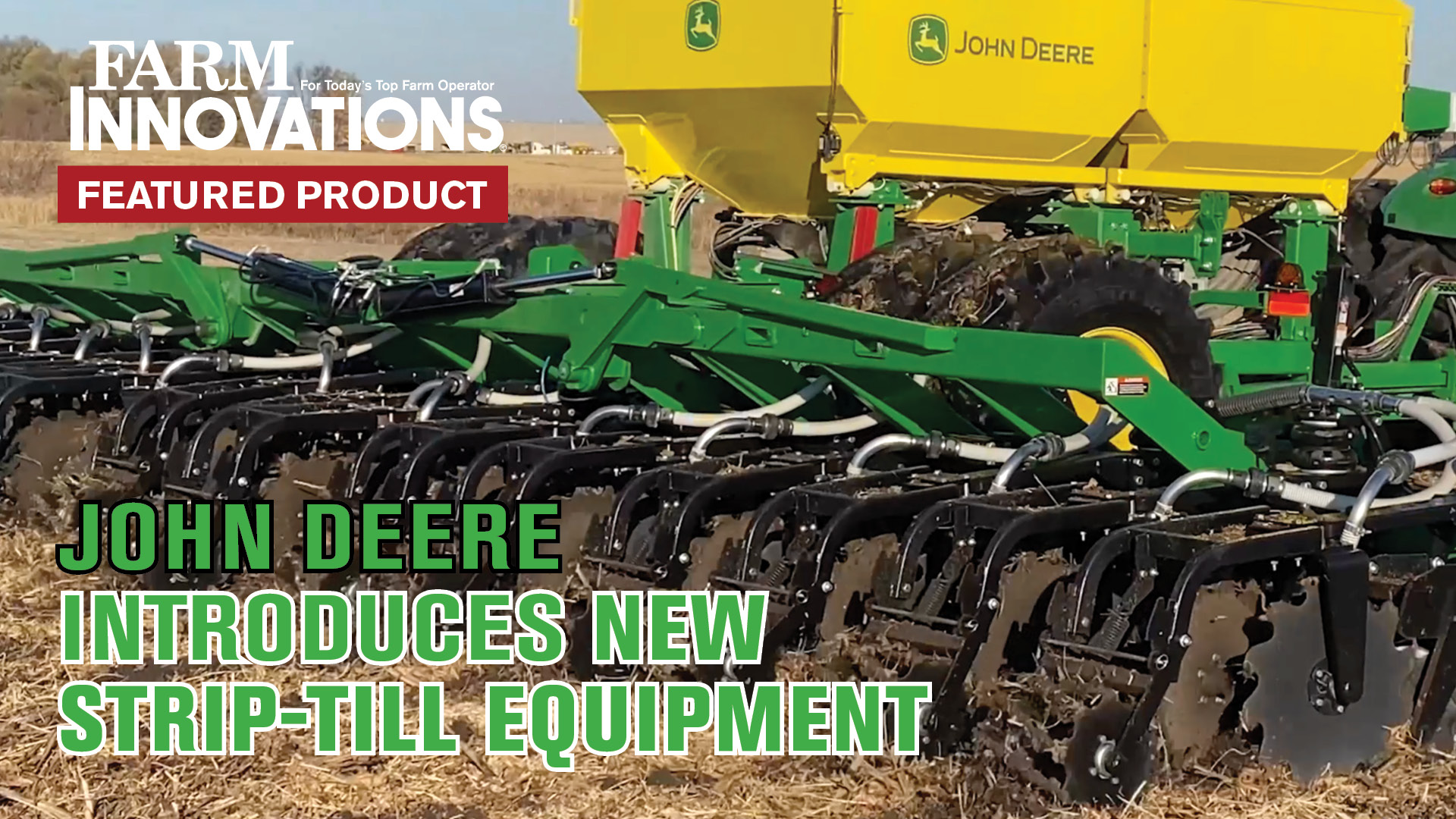 ‘It’s Too Pretty to Use!’ Farmer Sees His New Strip-Till Rig for First Time